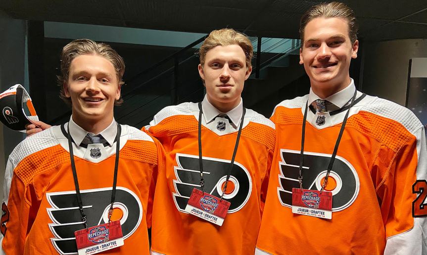 Flyers’ 2022 NHL Draft Pick Alex Bump Showing Promise and Encouraging ...